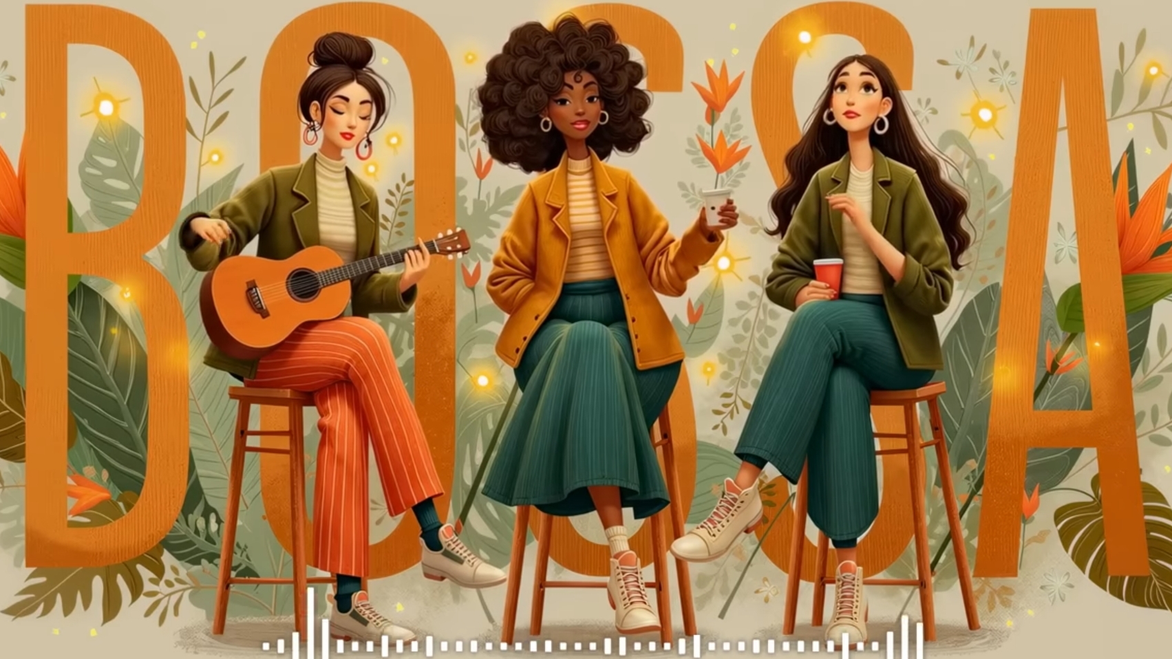 Лёгкая спокойная музыка в стиле босса нова🎶?. Bossa Nova. Фоновая  музыка для отдыха, учёбы, работы