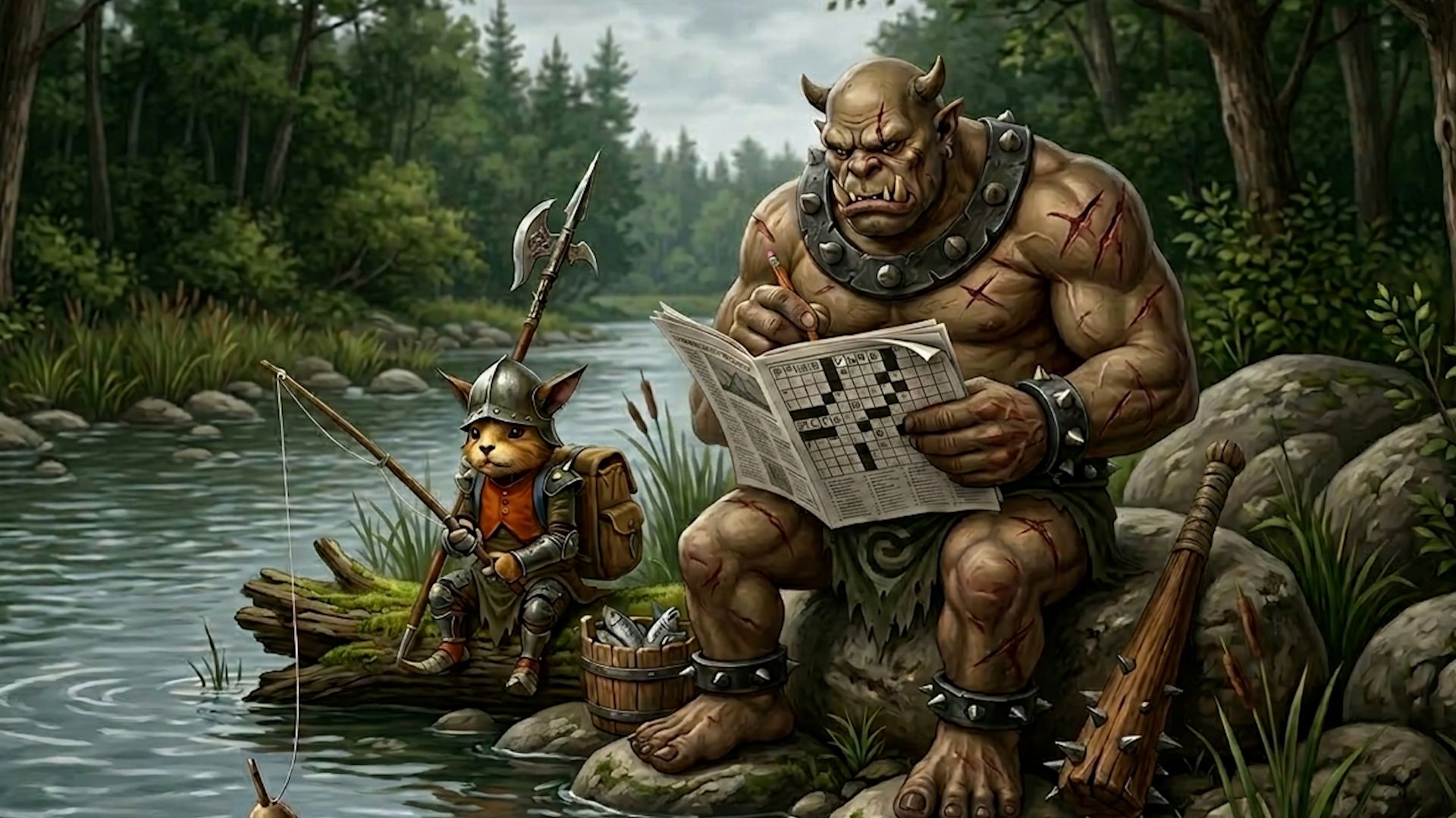 ЗК #159 [РЫБАЛКА И КРОССВОРДЫ]