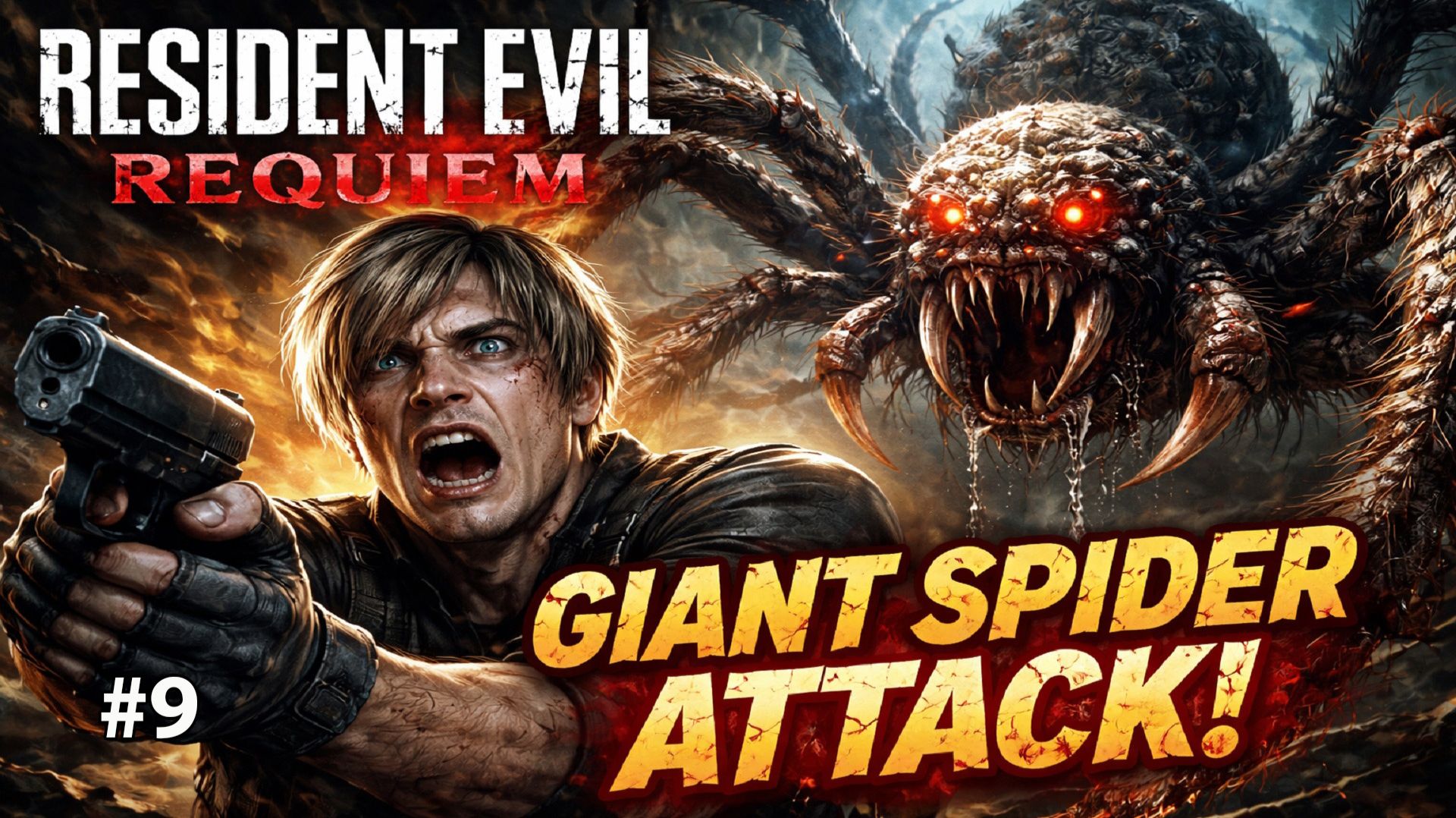 Resident Evil Requiem | Паучиха 9