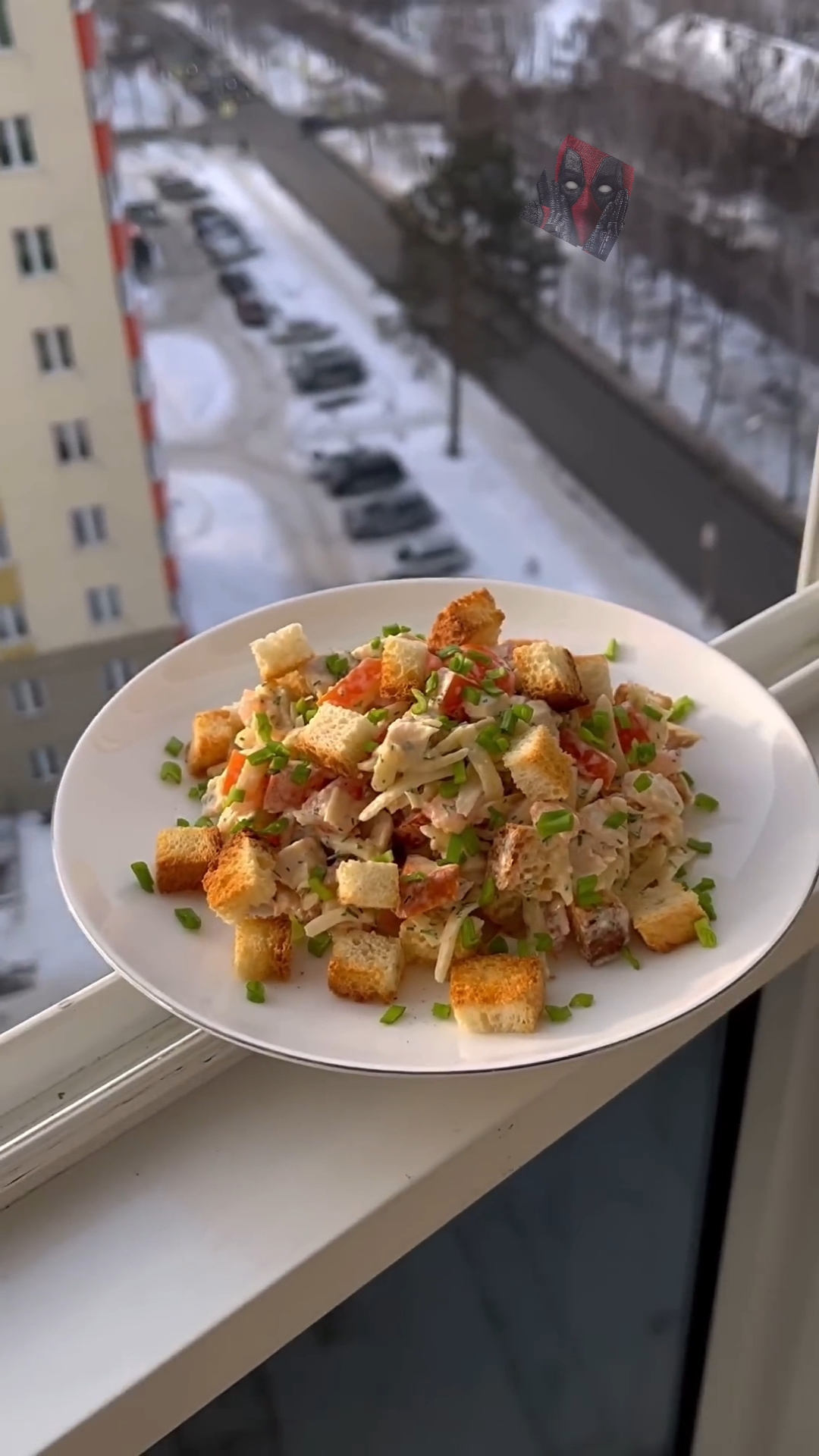 Вкуснейший салат из доступных продуктов 😼🫶😎