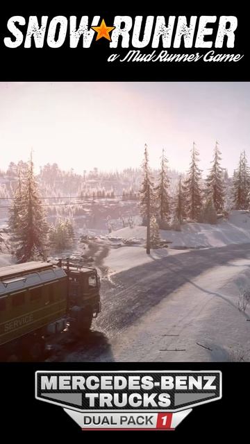 Snowrunner DLC MERSRDES-BENZ TRUCKS