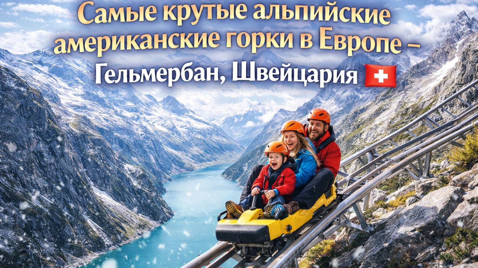 Самые крутые альпийские американские горки в Европе — Гельмербан, Швейцария 🇨🇭
