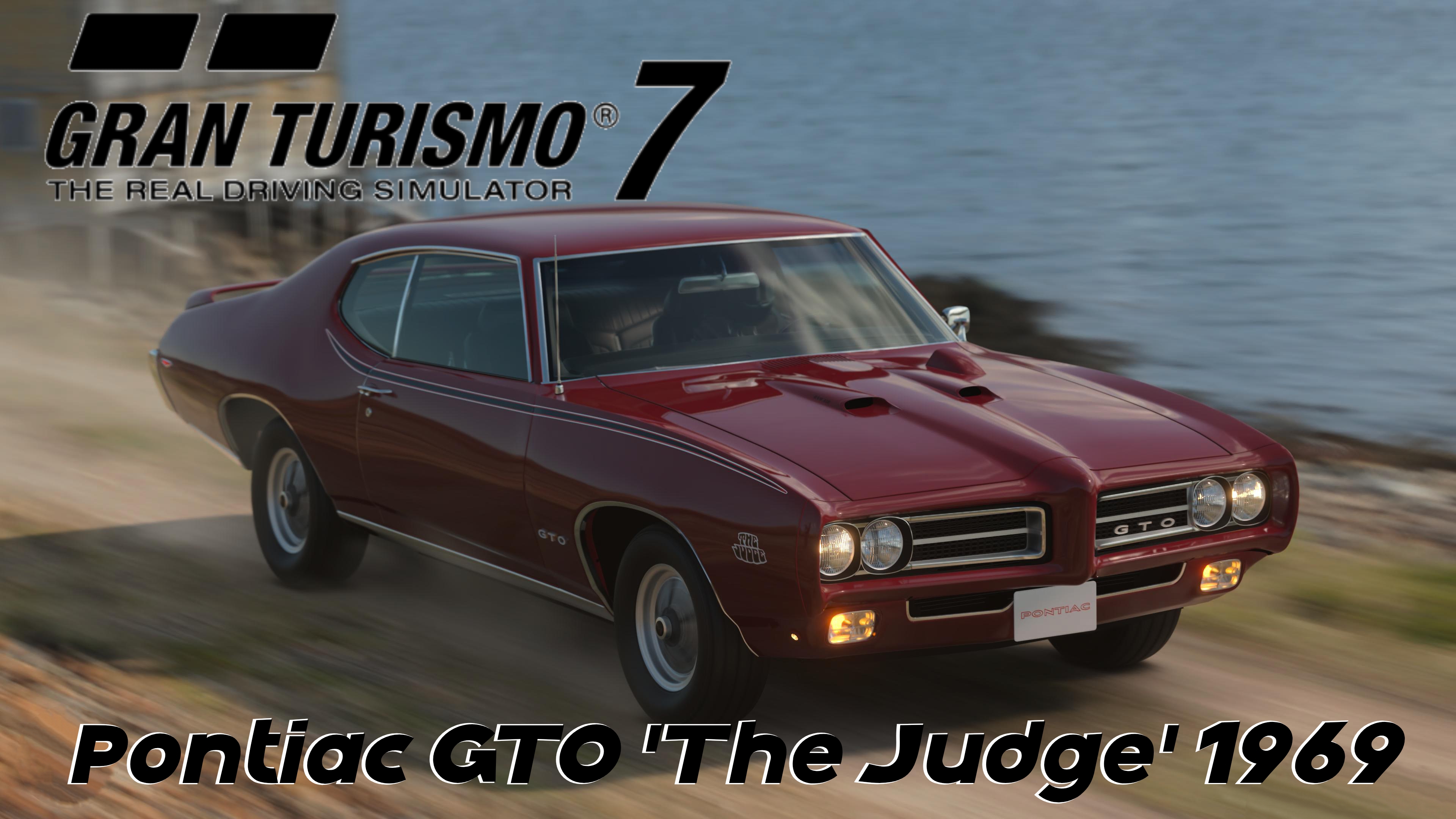 «Gran Turismo 7 — Американская мечта: Pontiac GTO 'The Judge' 1969!»