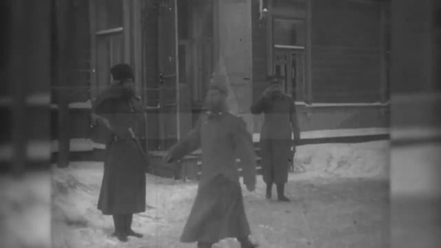 Уникальные кадры с императором Николаем II