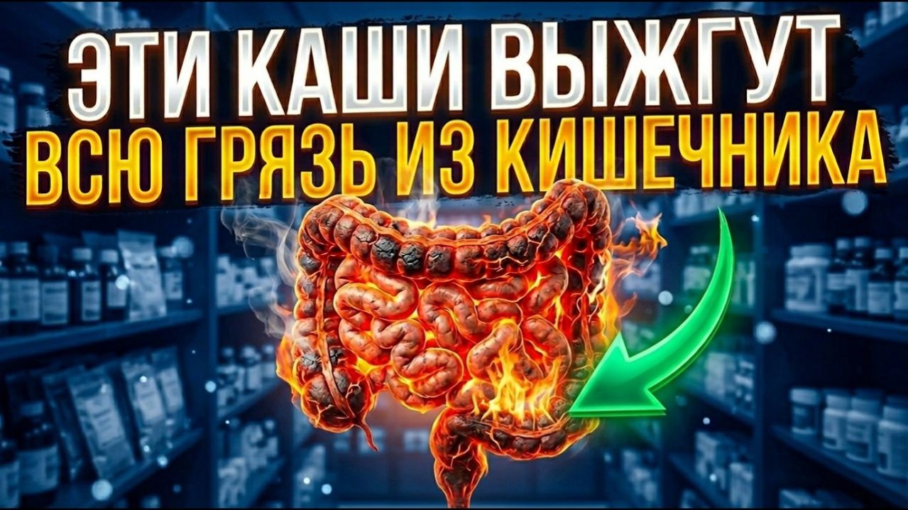 99 % Едят Каши НЕ ПРАВИЛЬНО! Эти КАШИ ИСЦЕЛЯЮТ Кишечник даже в 90 лет...