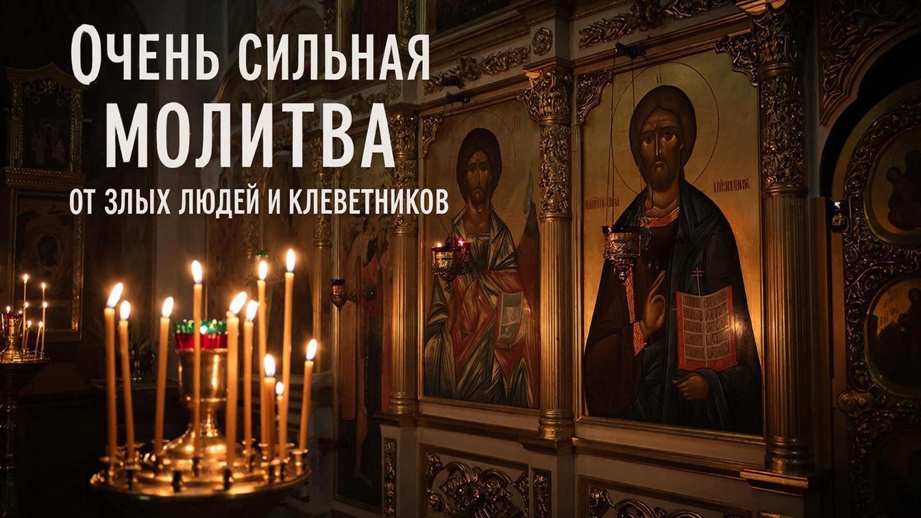 Сильная молитва от злых людей и клеветников. Кафизма-8, Псалмы с 55 по 63