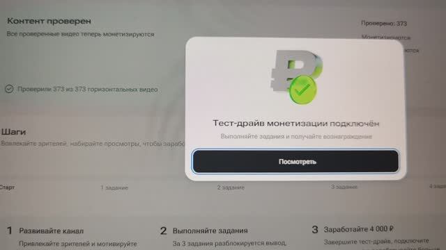 0. РУТУБ ПОДКЛЮЧИЛ МНЕ ТЕСТ-ДРАЙВ МОНЕТИЗАЦИЮ, С ВОЗМОЖНОСТЬЮ ЗАРАБОТКА ДО 4000 РУБЛЕЙ!