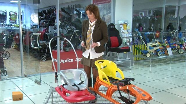 Недешевые санки для тяжёлых мальчиков и девочек