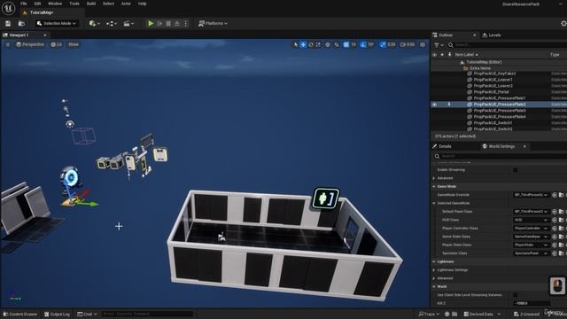 2 -Blueprint Interface Basics Gamemode, Character Spawning, and Level  Setup