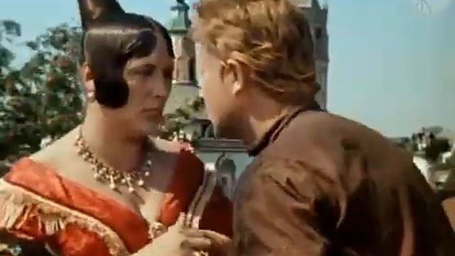 Нонна Мордюкова и Георгий Вицин в кинокомедии «Женитьба Бальзаминова», 1964