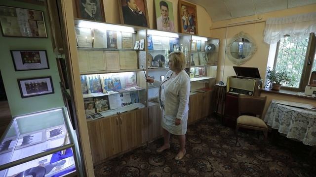 Музей знаменитой певицы Клавдии Шульженко. Видео экскурсии по музеям.