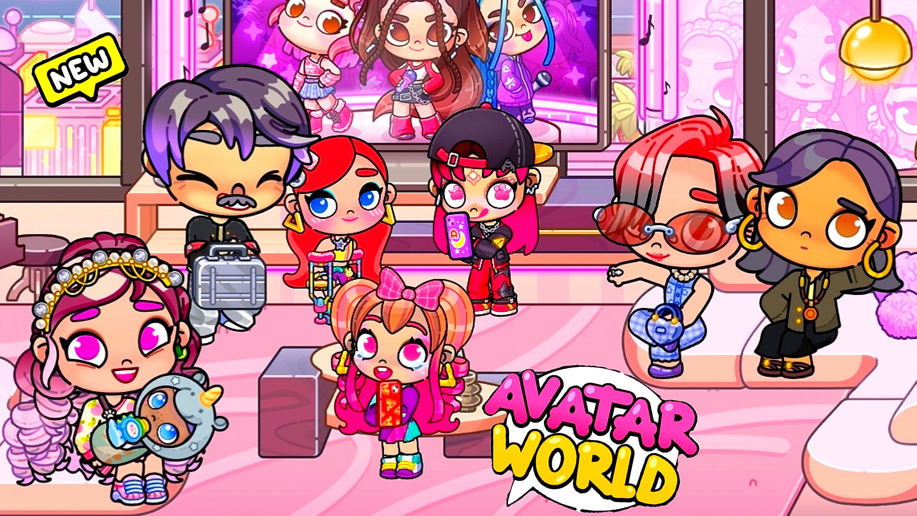 Кто купит особняк? 🤔 Ютубовы против Рутубовых 😃/♥️AVATAR WORLD СЕМЕЙНЫЕ ИСТОРИИ♥️