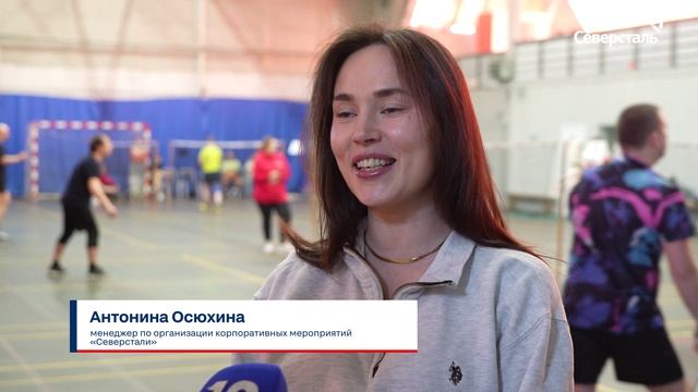 Сотрудники «Северстали» встретили весну чемпионатом по бадминтону