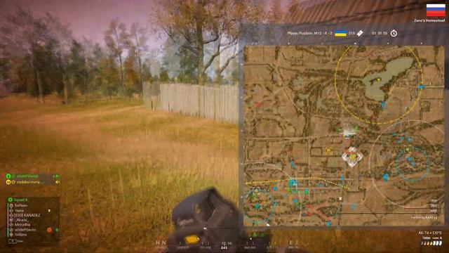 Захват маленького поселка в SQUAD 10.3