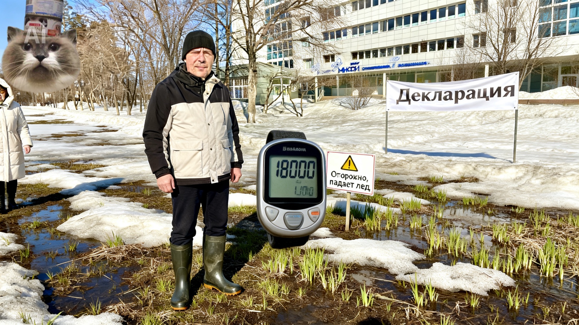 Новая неделя и мысли. Подал декларацию. Увеличил шаги. Стал болотоходцем