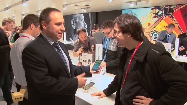 Новый флагам Samsung - S5! Прямо из Барселоны!