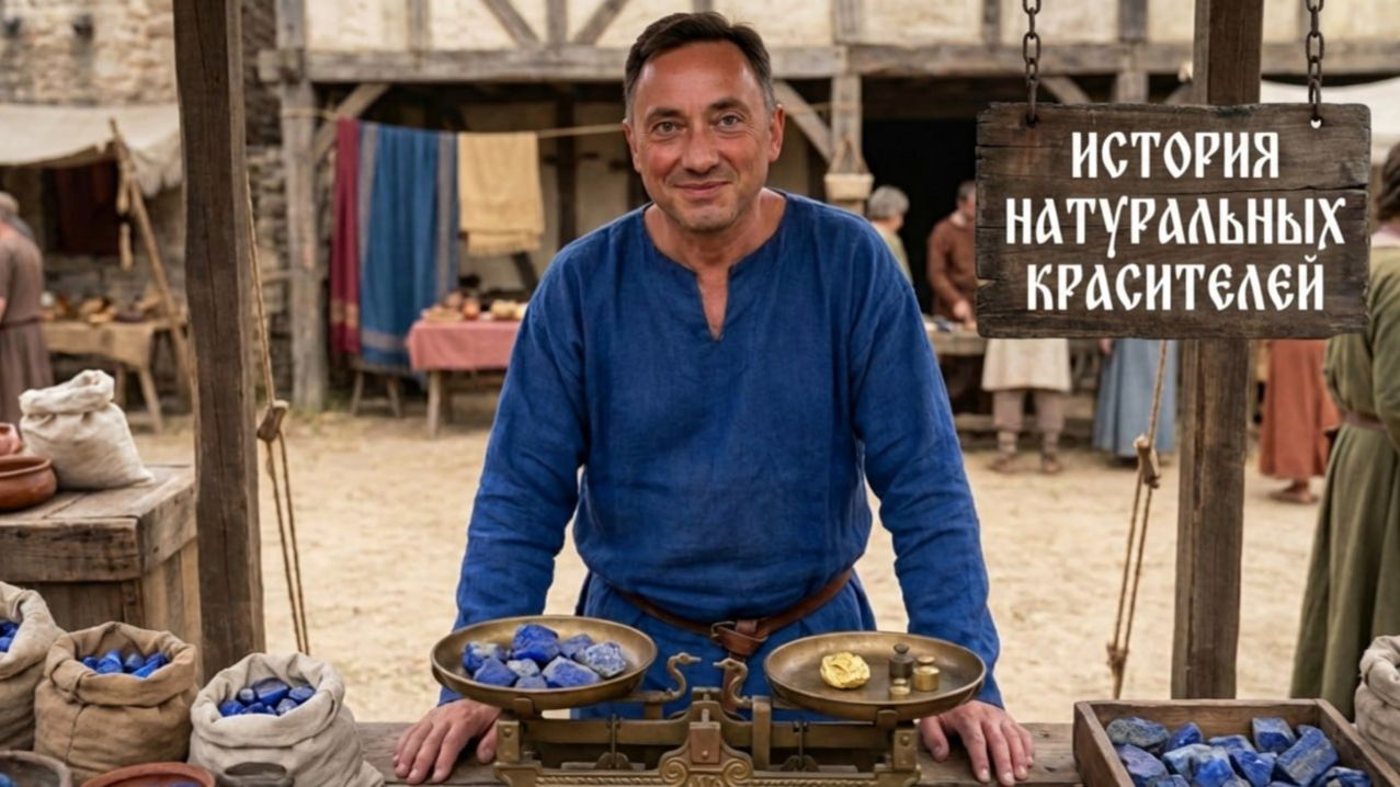 История ПРИРОДНЫХ КРАСИТЕЛЕЙ - ПУРПУР императоров и тайны ИНДИГО