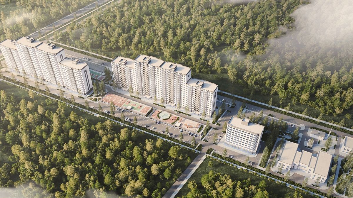 Жилой комплекс "Вершины" в пригороде Краснодара