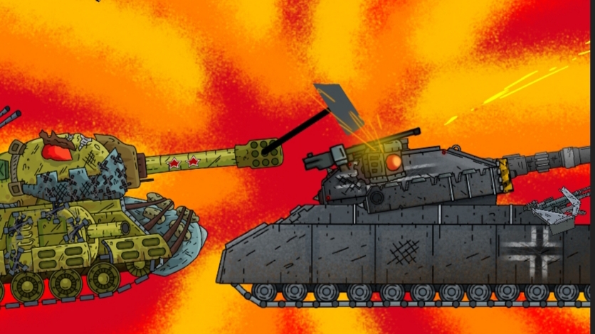 Ремонт и Кража Немецкого Ратте — Мультики Про Танки