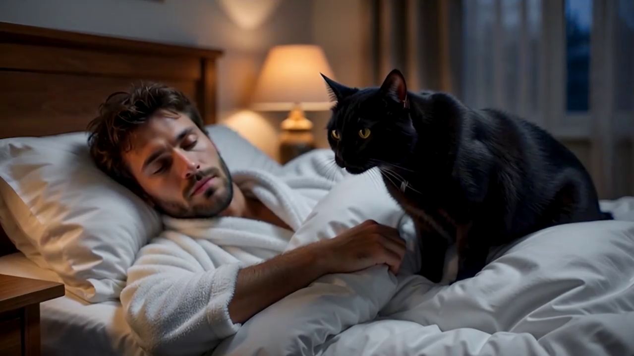 Народная песня "Ночной Дожор с котом" [ai "шутка юмора"]