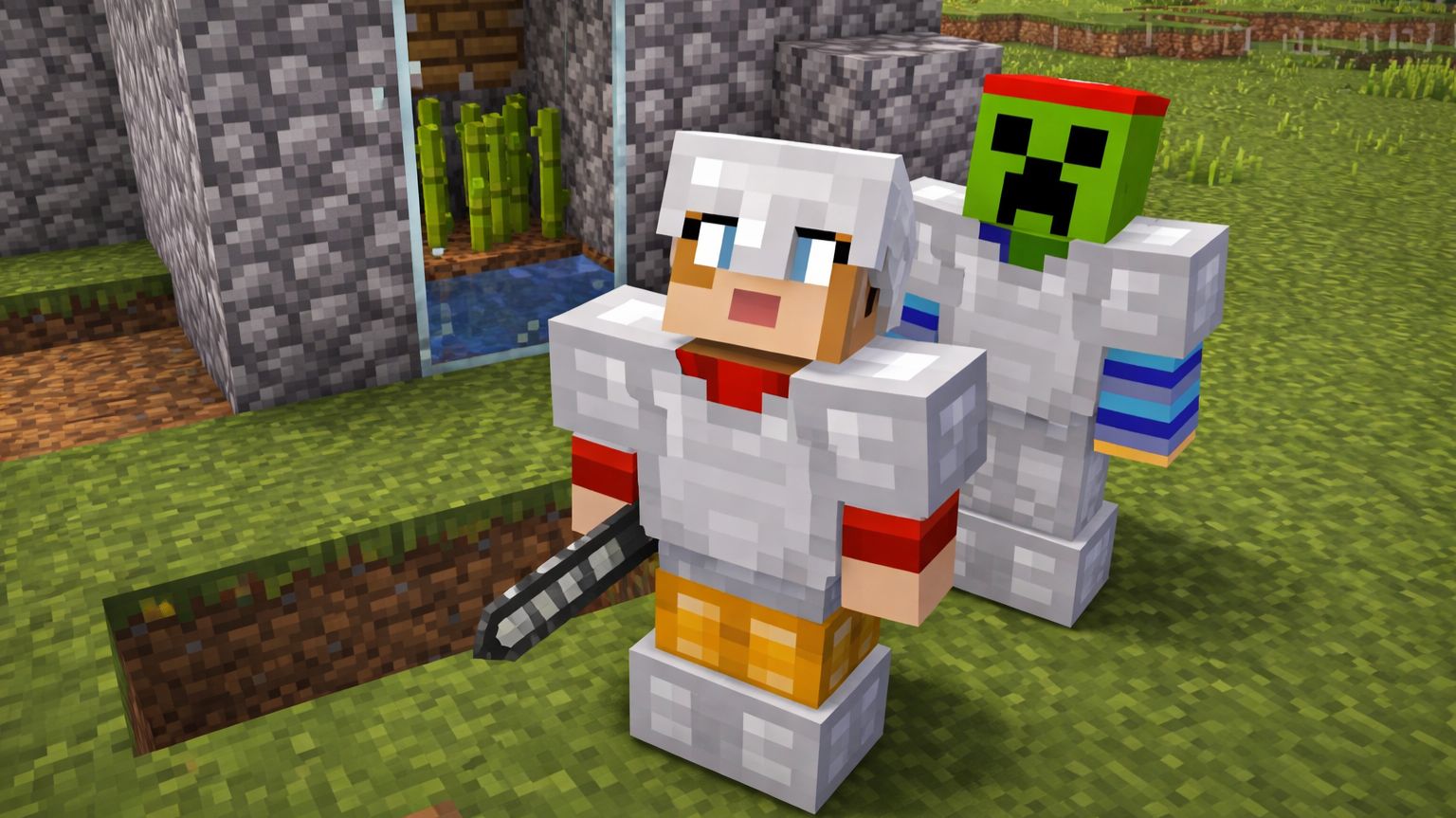 Юра делает сюрприз маме и строит ферму тростника. Выживание в новом мире. Часть 11