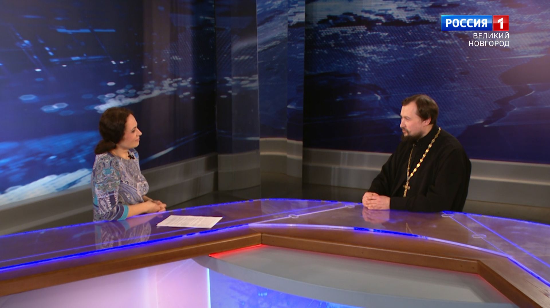 ГТРК СЛАВИЯ ИНТЕРВЬЮ 21.03.26_священник Евгений Зайцев, настоятель храма Сретения Господня при НовГУ
