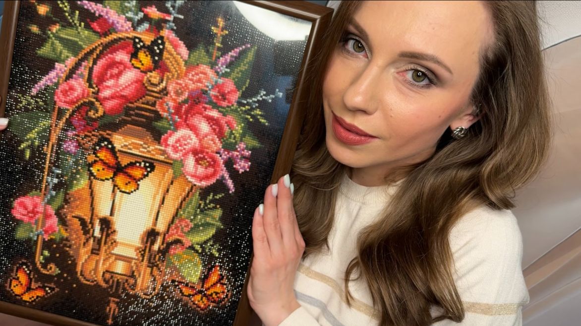 АСМР Продавец Картин из Алмазной Мозаики • ASMR For sleep