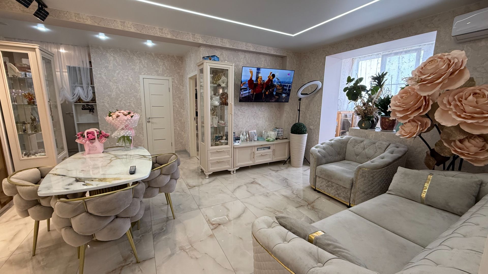 20.03.26. Анапа. Ремонт, мебель, техника. 82 кв.м. Владимир 89886698003