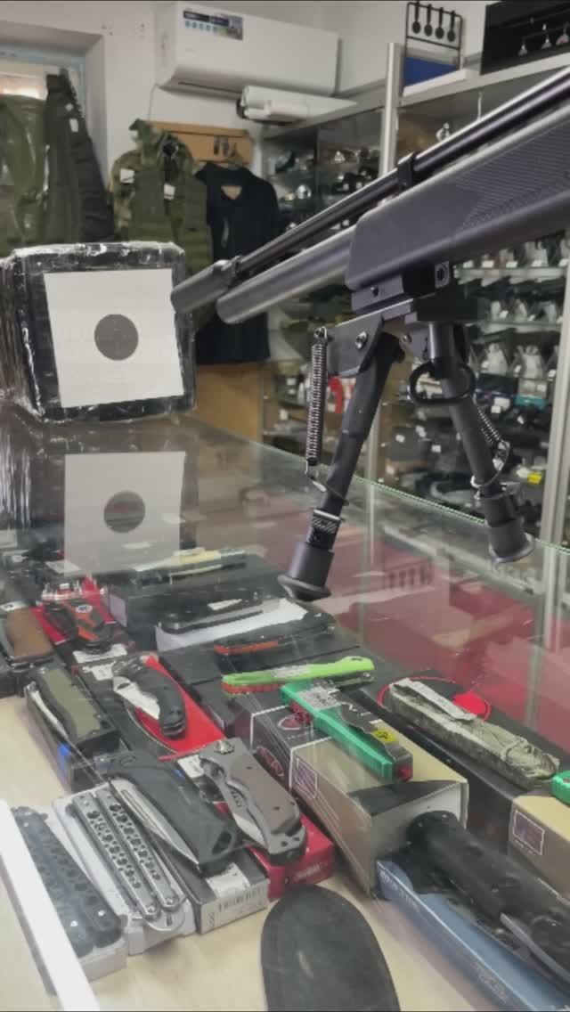 Пневматическая винтовка Borner Streamline Regulator 6.35 мм (3 Дж, черный пластик, PCP)