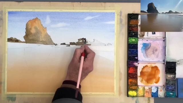 Измените свой подход к акварельной живописи всего за 20 минут с Антонио Бартоло