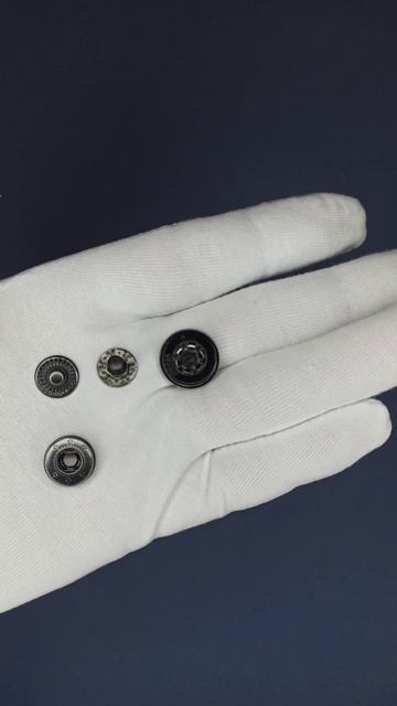 Кнопка темный никель 1,5 см, Артикул 03880