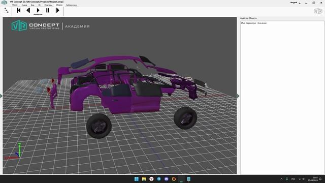 Концепт электрического отечественного автомобиля