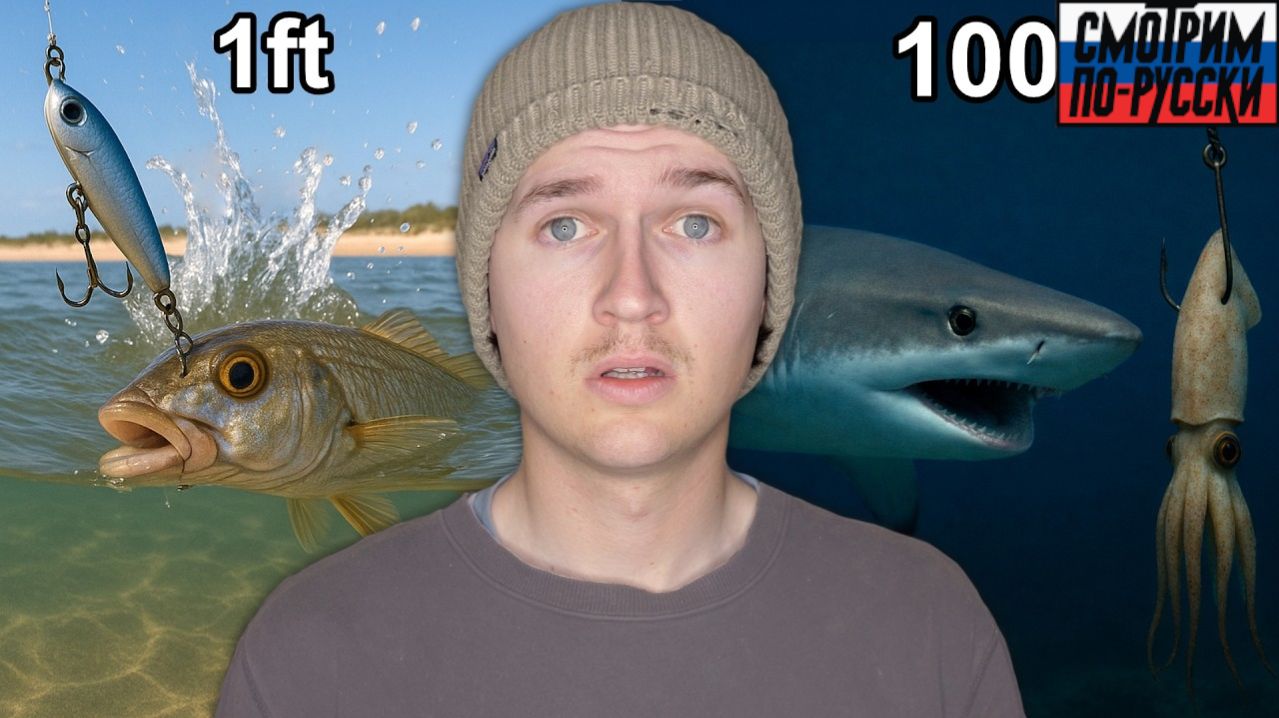 Я ловлю рыбу — вода становится глубже! 🎣🌊