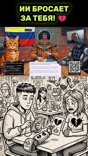 Как зумеры бросают партнеров в 2026 году 💔🤖