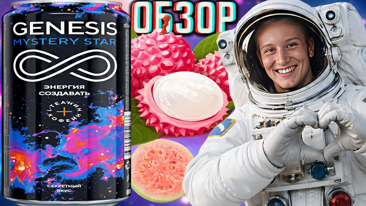 СЕКРЕТНЫЙ ВКУС РАССКРЫТ!GENESIS MYSTERY STAR ЭНЕРГИЯ СОЗДАВАТЬ!ЛИЧИ И ГУАВА! ГЕНЕЗИСА ЗВЕЗДА!ОБЗОР