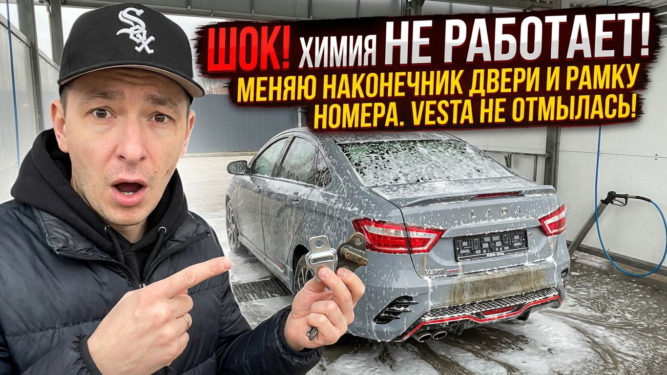 ЛАДА ВЕСТА Мойка/Наконечник/Личный ВЛОГ