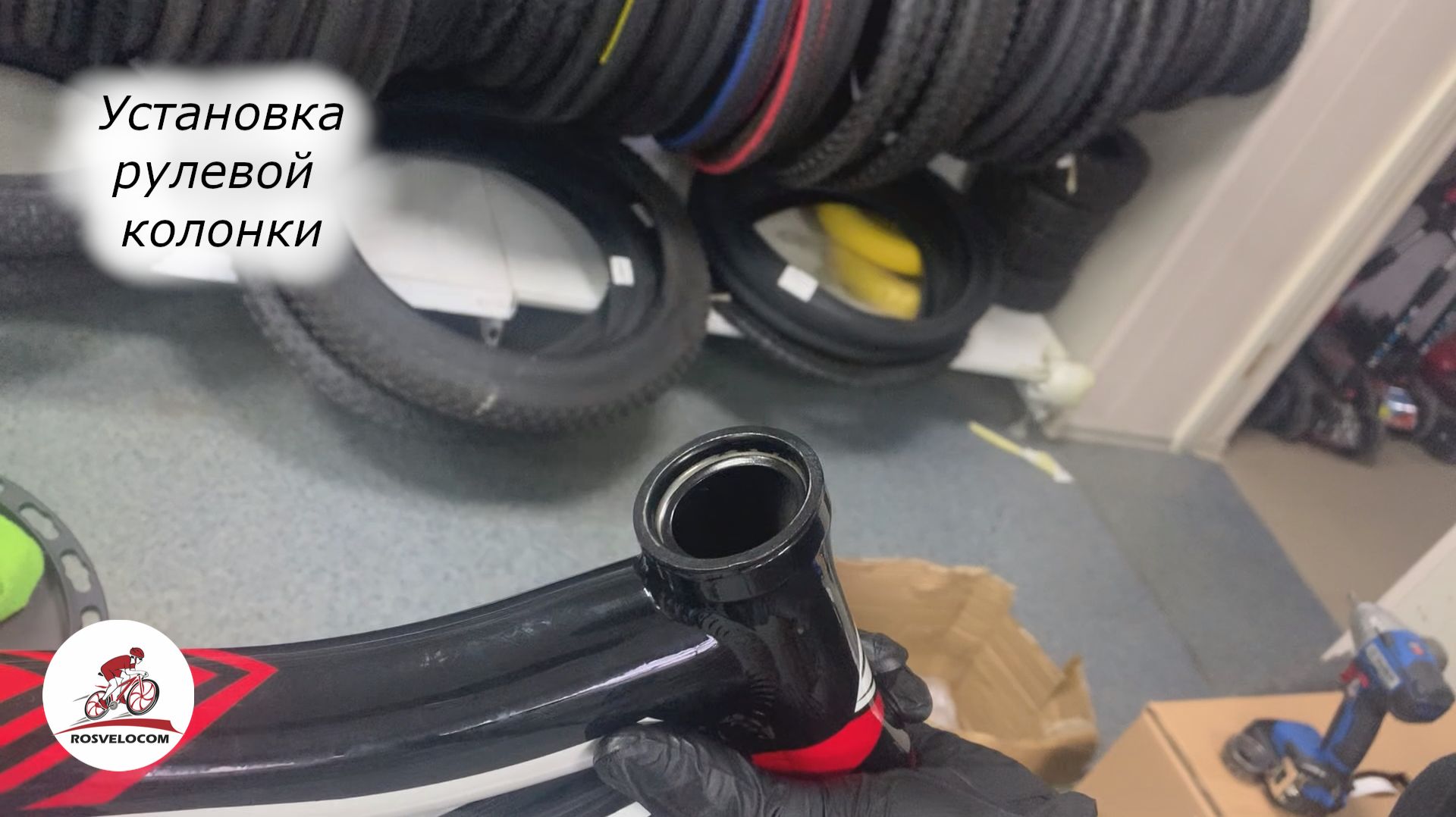 Установка рулевой колонки