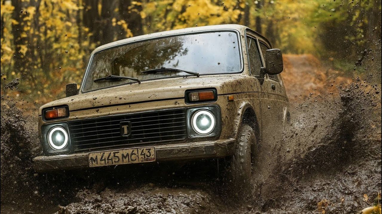 Вот что может НИВА на жестком бездорожье! ///shorts #1