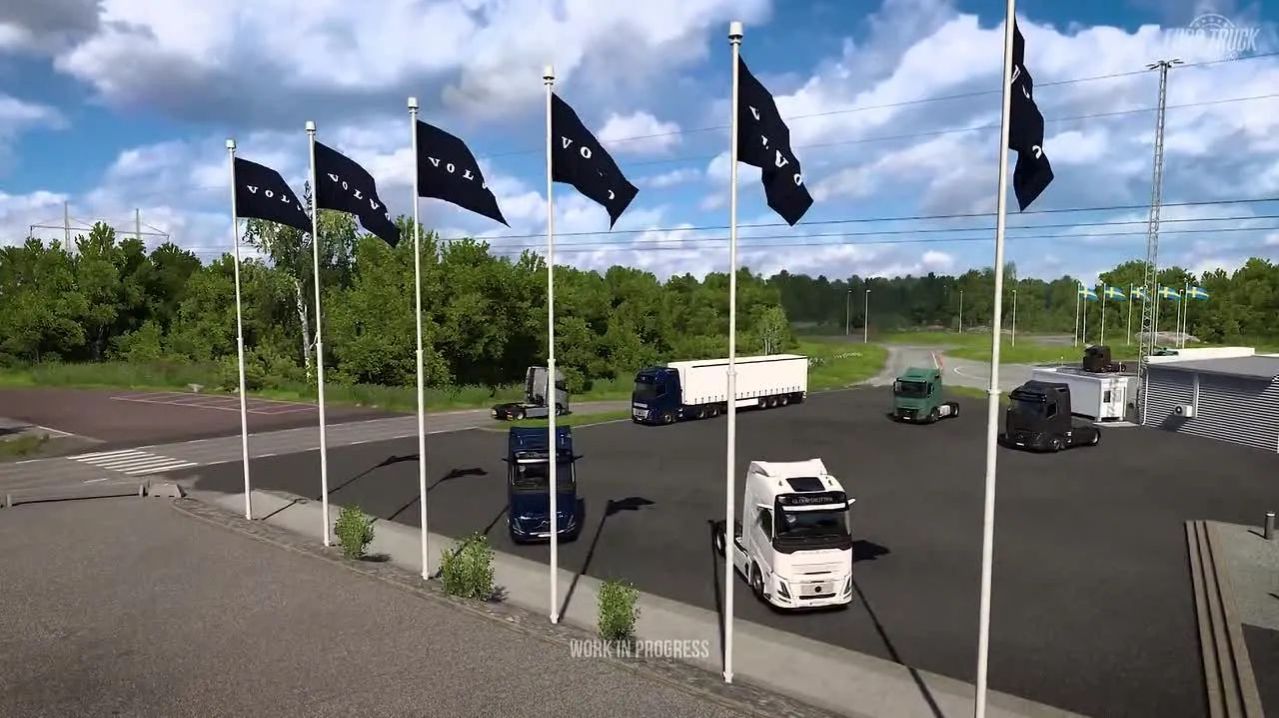 ETS2 1.59: Volvo Trucks Experience Centre