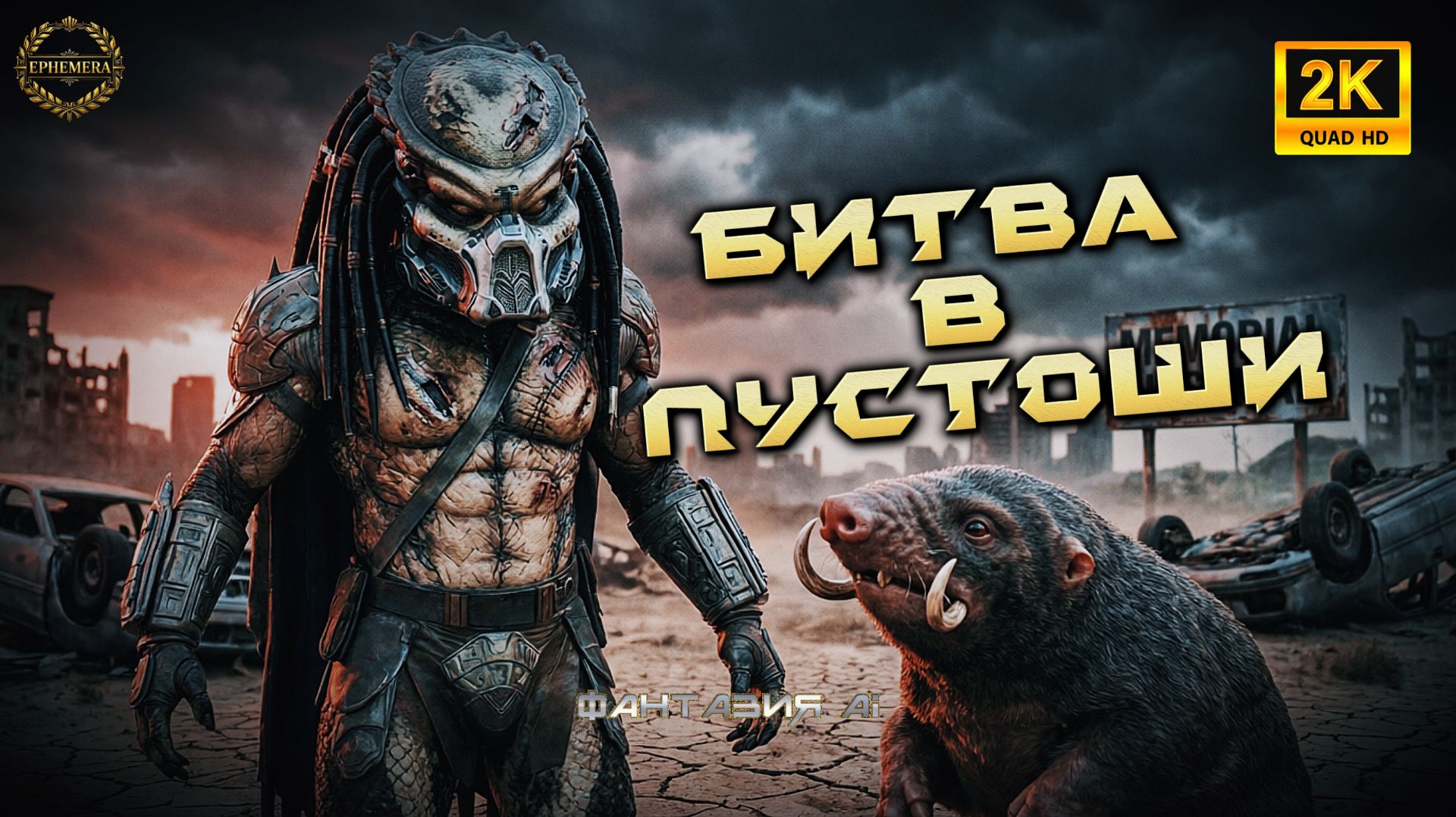 Хищник и Последняя Битва в Пустоши ⚔️🔥