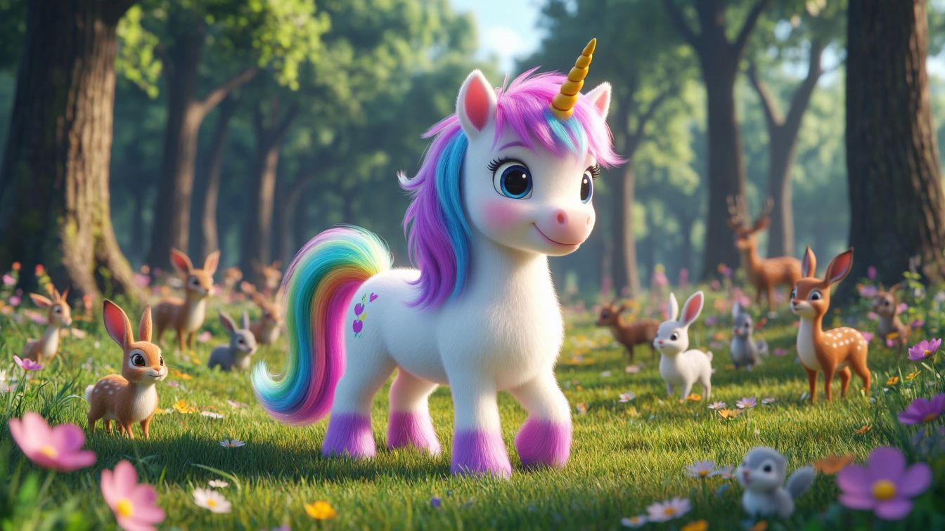 Мультики для детей - Твой радужный единорог - Детские мультики 10