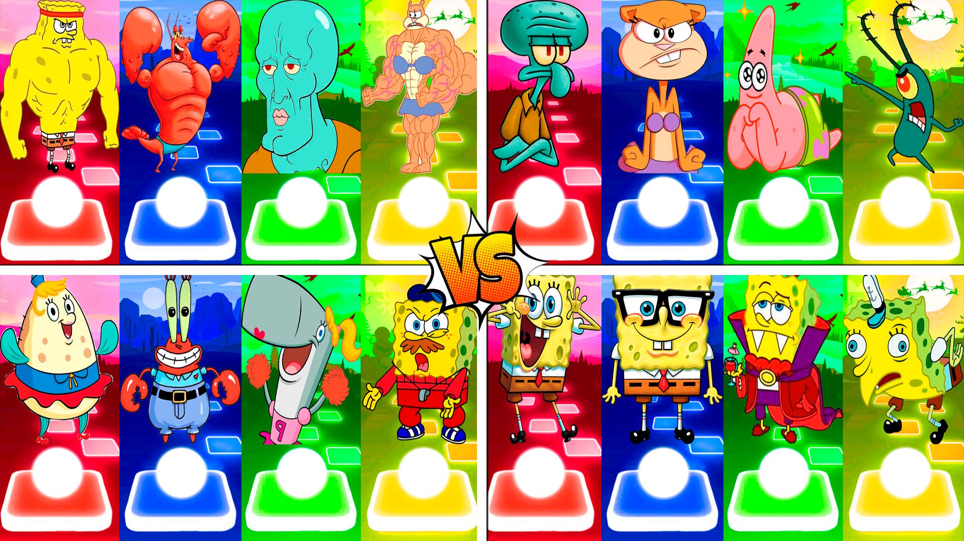 Coffin Dance Губка Боб Мегамикс Tiles Hop №25-28 - Мультик про Губку Боба МУЛЬТФИЛЬМЫ Спанч Боб