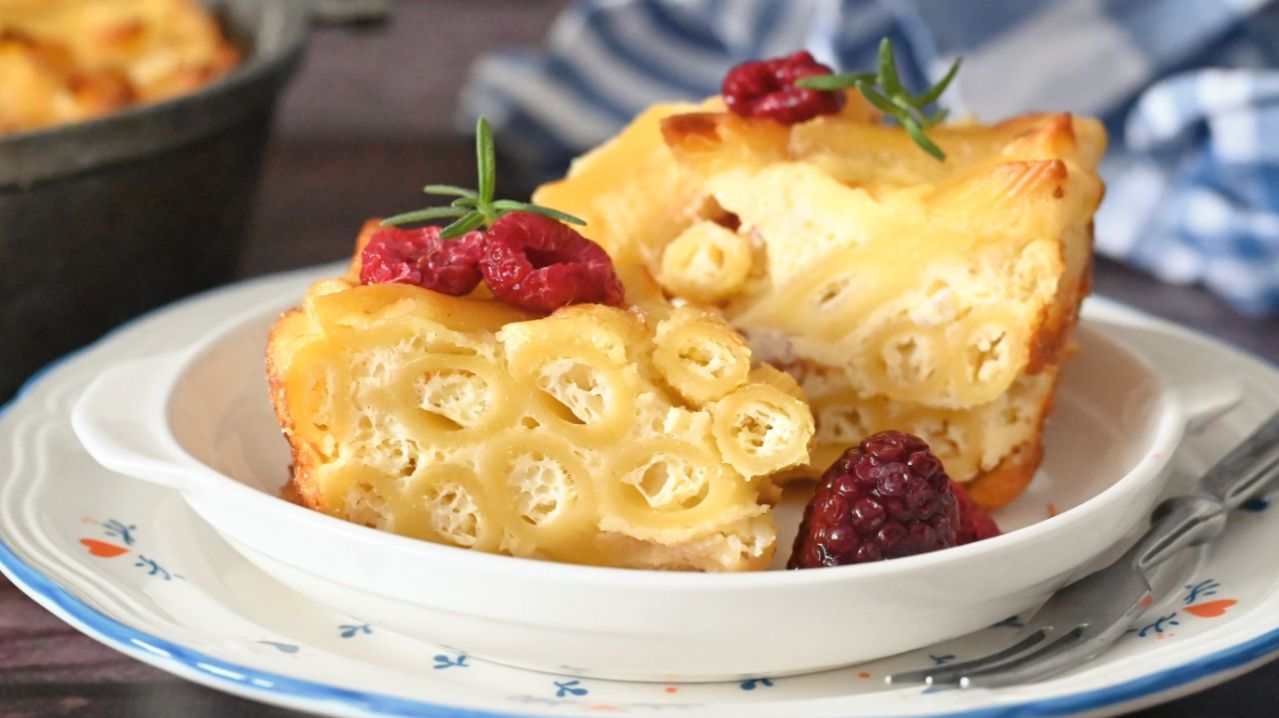 🍝 Сладкая бабка из макарон - рецепт из детства! Запекаем в духовке