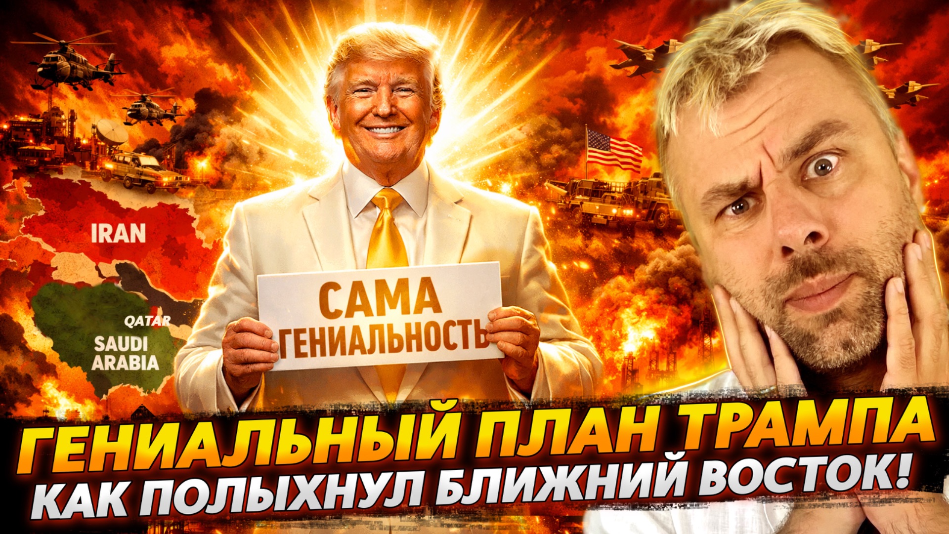 ГЕНИАЛЬНЫЙ ПЛАН ТРАМПА - КАК ПОЛЫХНУЛ БЛИЖНИЙ ВОСТОК