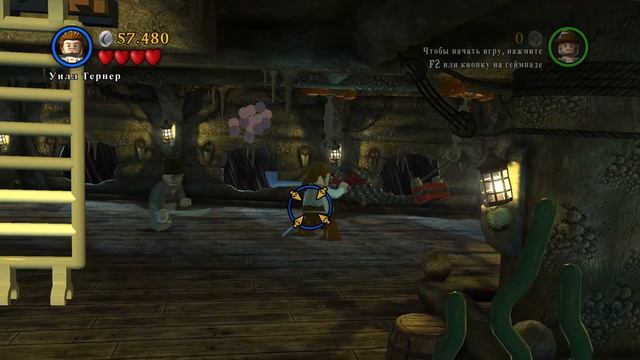 LEGO Pirates Of The Caribbean Секрет летучего голландца прохождение (PC) #8