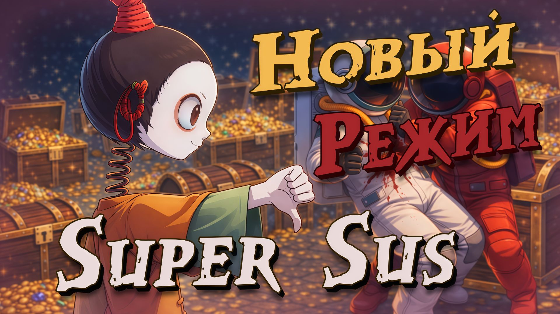 🏴☠️ Охота за Сокровищами в Super Sus 🏴☠️