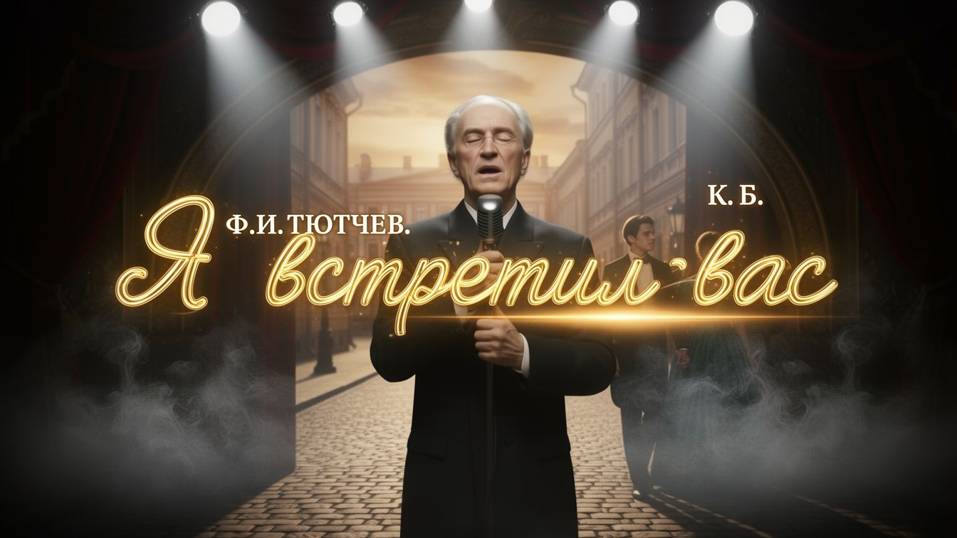 Рок опера | Ф. И. Тютчев. К. Б. («Я встретил вас — и всё былое...») CyberKas (Official Video)