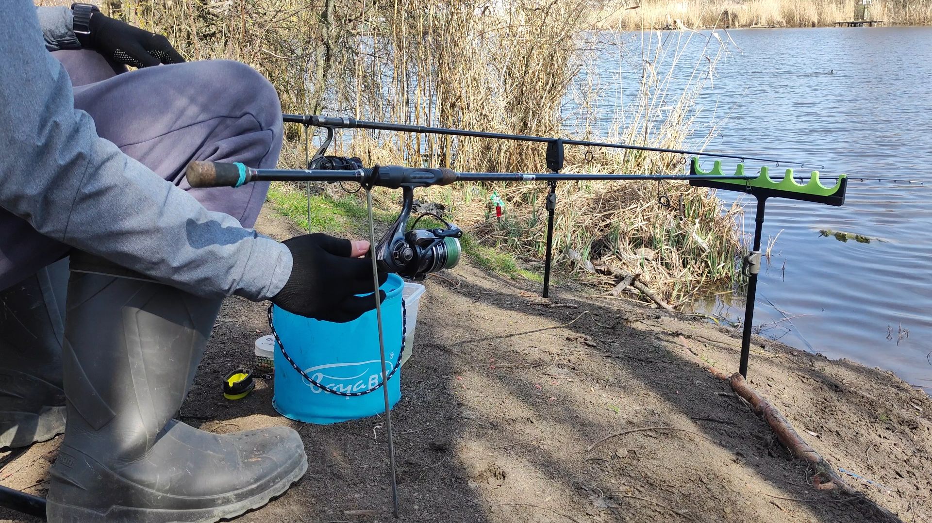 Ни одной поклёвки! Что пошло не так? Рыбалка на фидер в Нововеличковской!