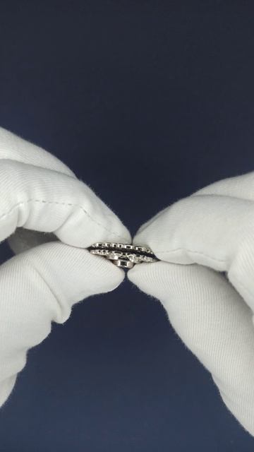 Кнопка декоративная никель, Артикул 05198