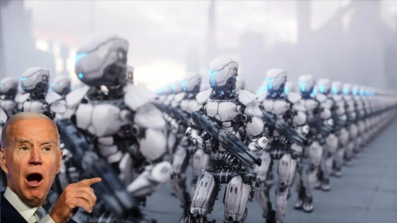 Это будущее. Война роботов.